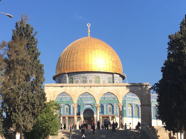 Le Dôme du Rocher – mais qui est arbon